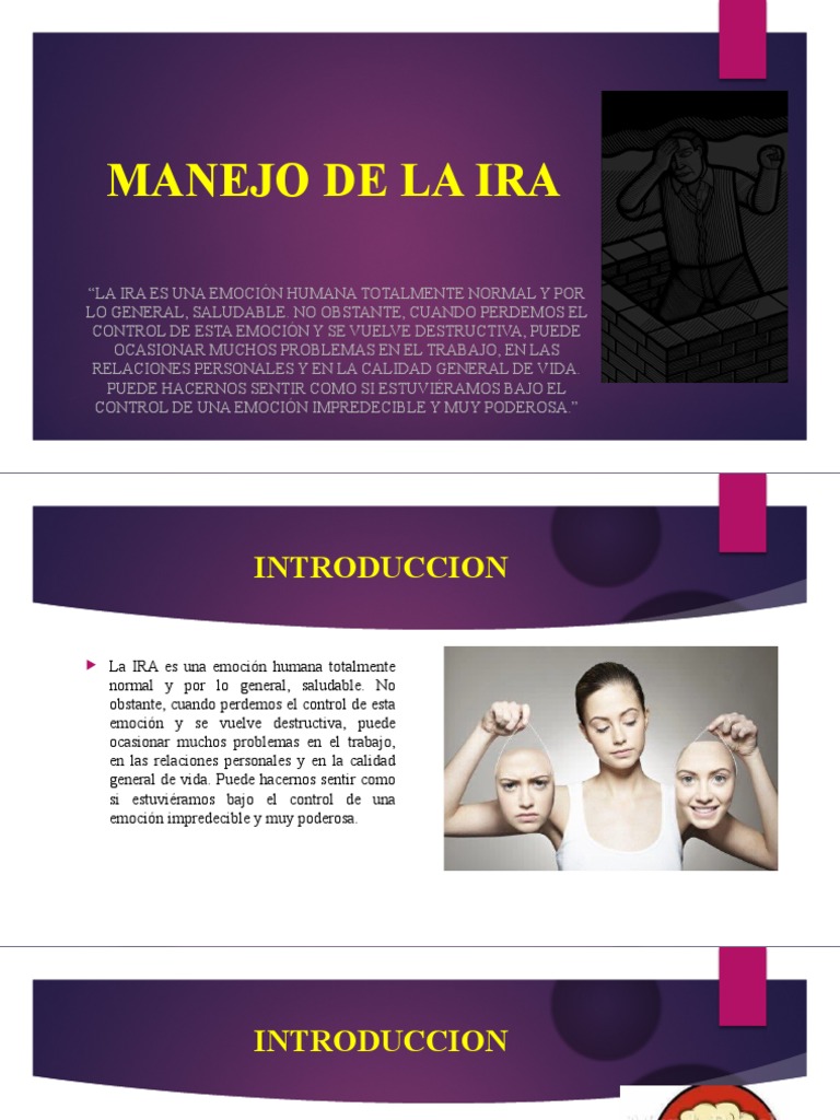 Manejo de La Ira | PDF