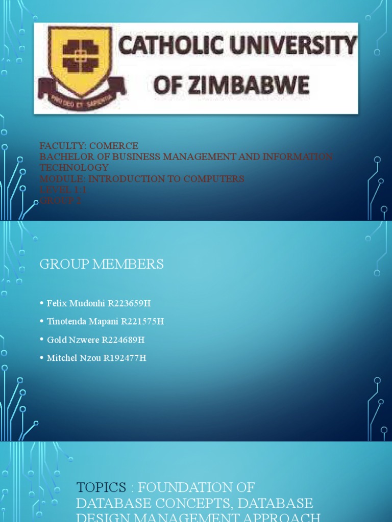 Foundation of DATABASE CONCEPTS | PDF