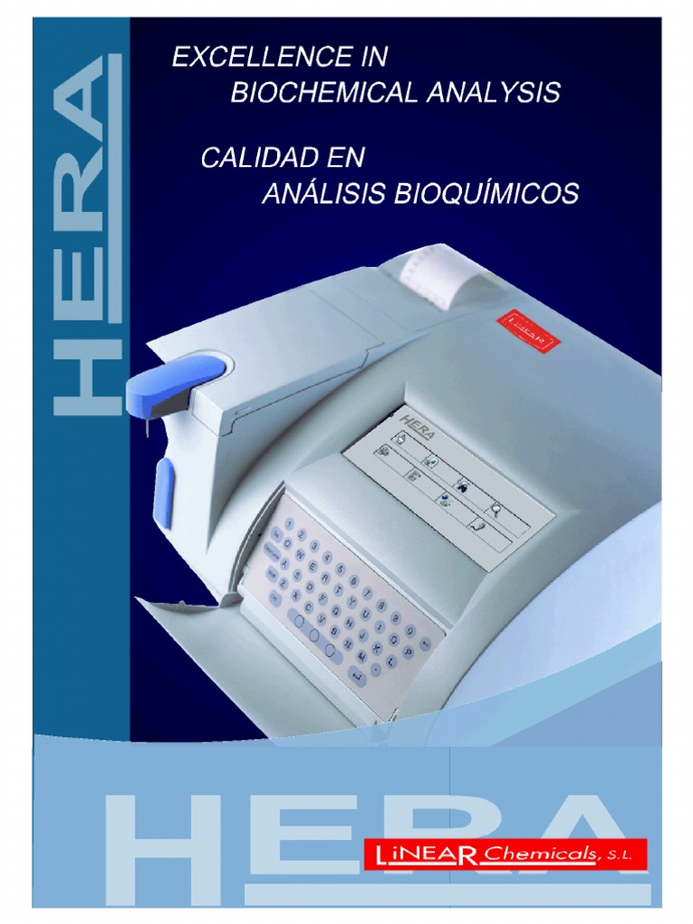 Fotómetro HERA: Especificaciones Técnicas | PDF