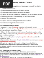 Inclusiveness Incl1012 Mid Exam For Freshman Students by | PDF ...