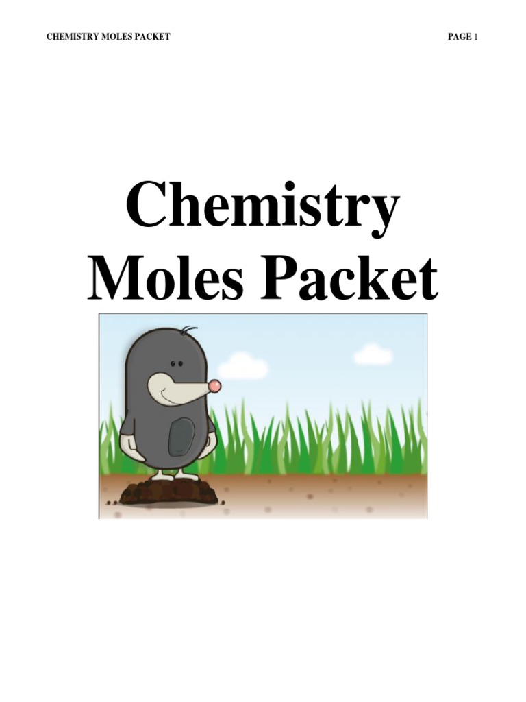 Moles Packet | Download Free PDF | Mole (Unit) | Chemical Compounds