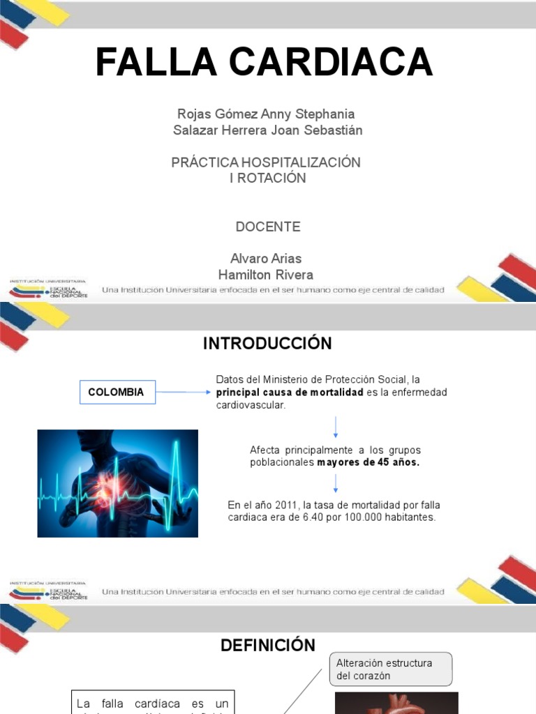 FALLA CARDIACA - Hospitalización 9no | PDF | Insuficiencia cardíaca ...