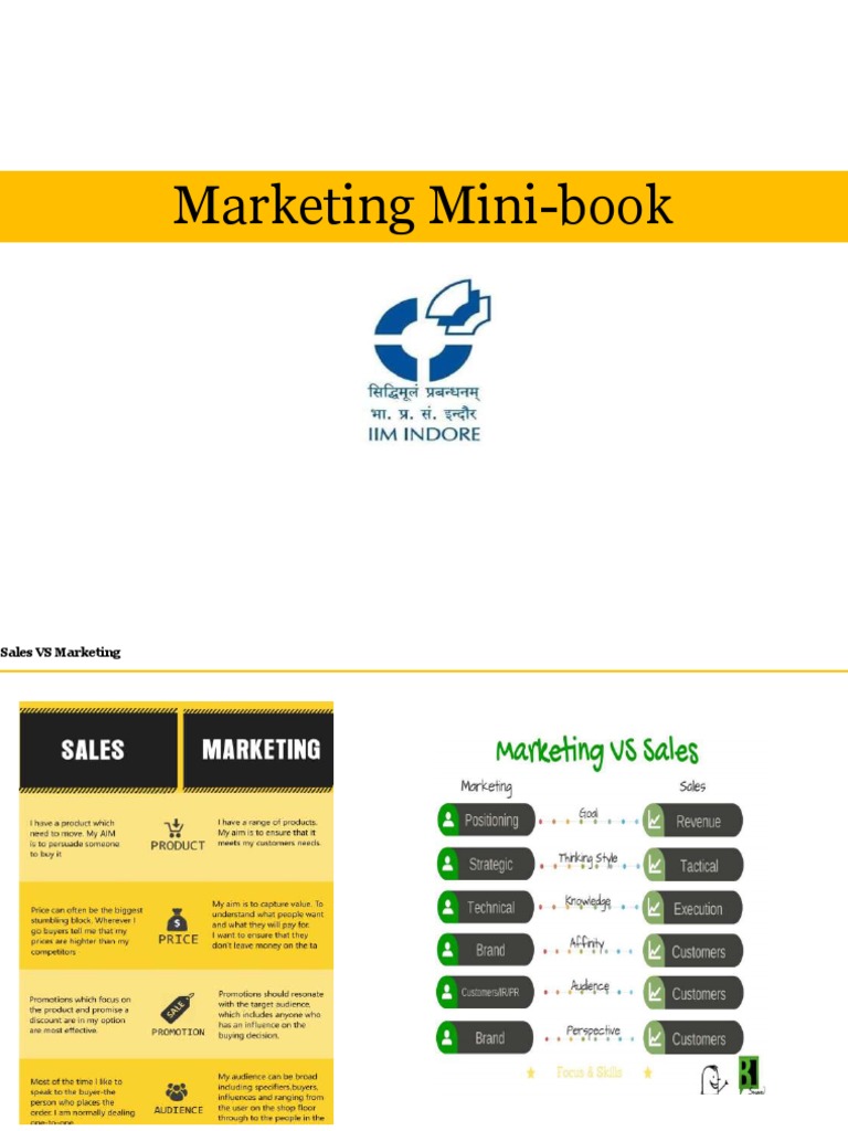 MKTG Mini Book - Merged | PDF | Pricing | Marketing
