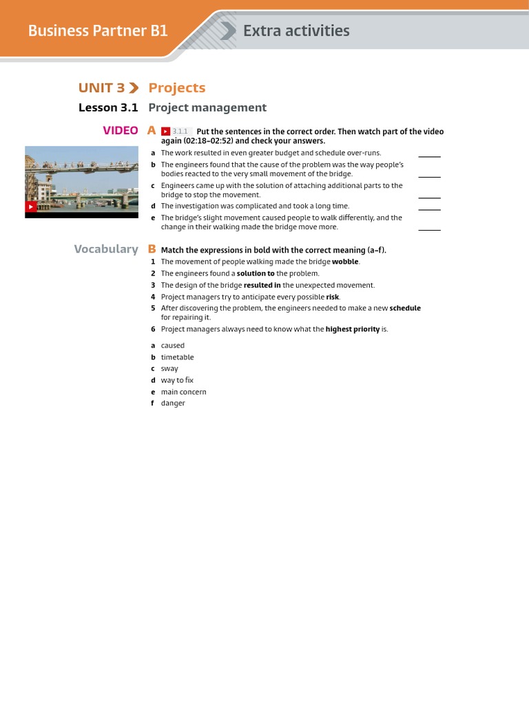 BusPart B1 ExClassPracWS U3 | PDF | Syntax | Grammar