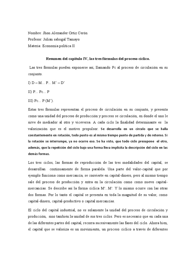 Capitulo 4 | PDF | Capital (economía) | Capitalismo