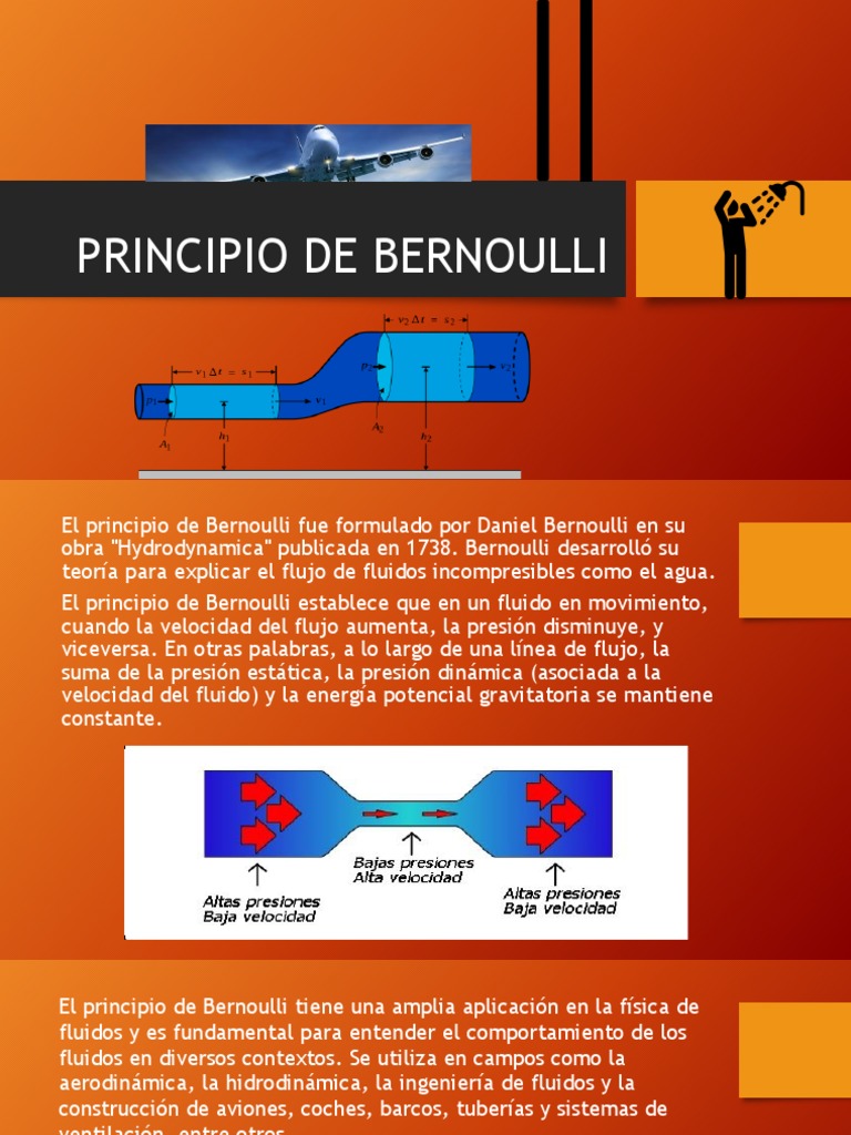 Principio de Bernoulli | PDF