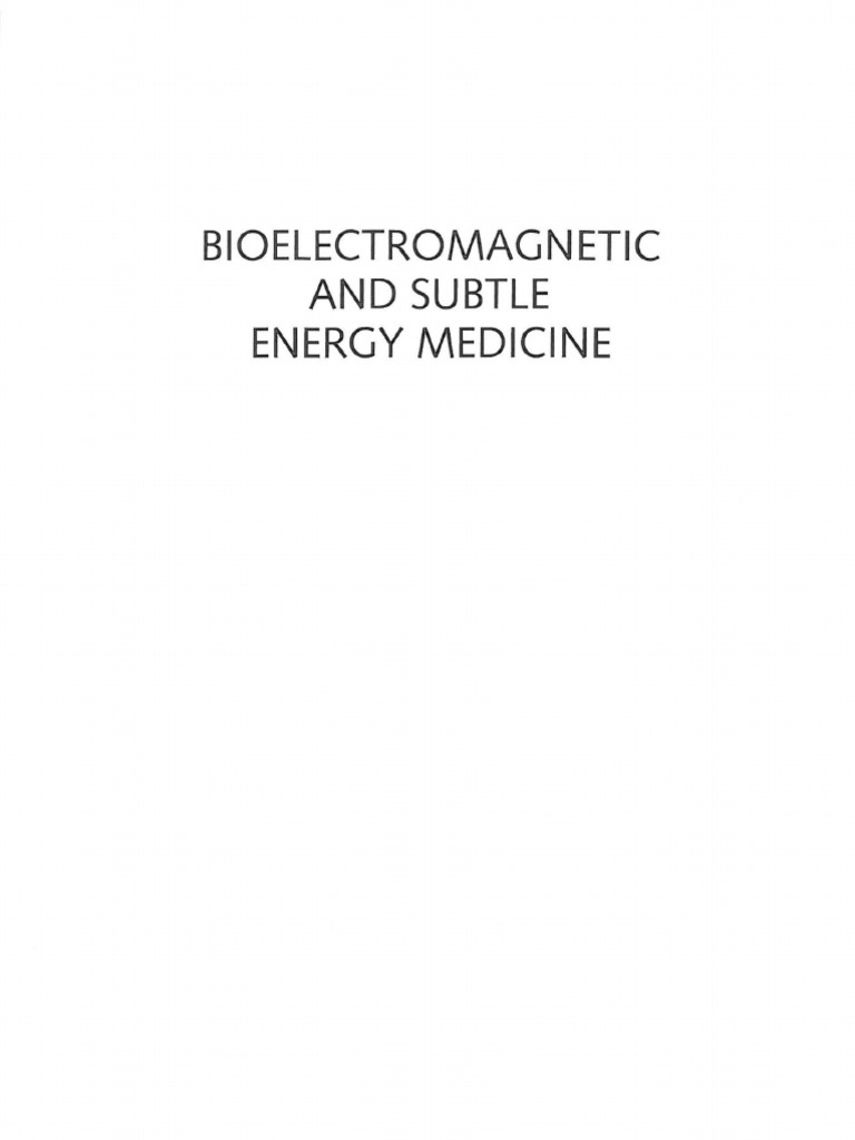 Evolution of CES Chapter 19 Bioelectromagnetic and Subtle Energy ...