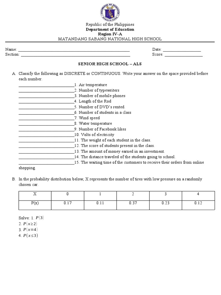 Exam ALS | PDF | Standard Deviation | Standard Score