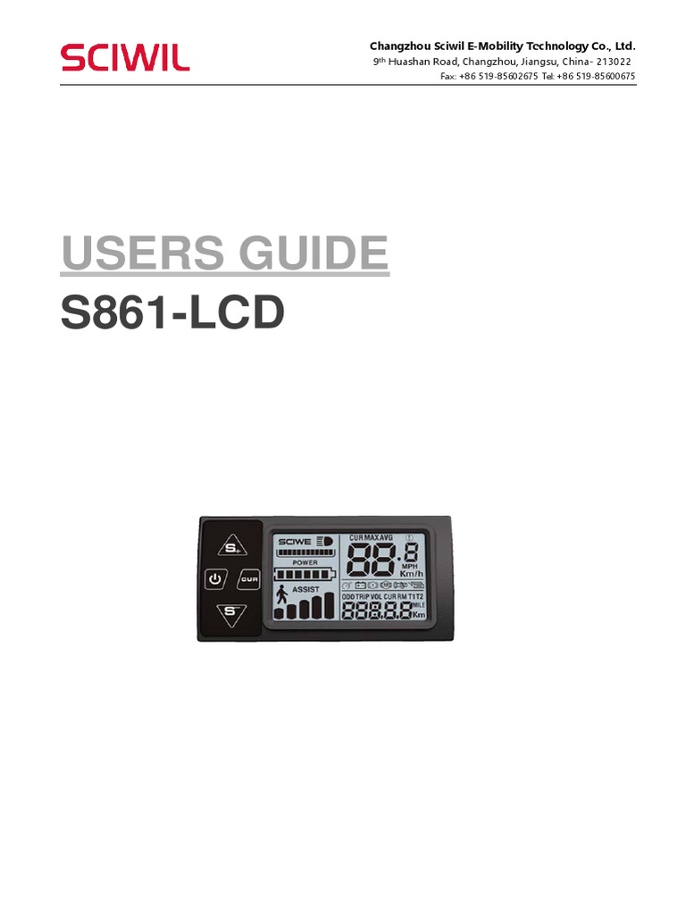User Manual S861 - Protocol 2 - V1.0 | PDF