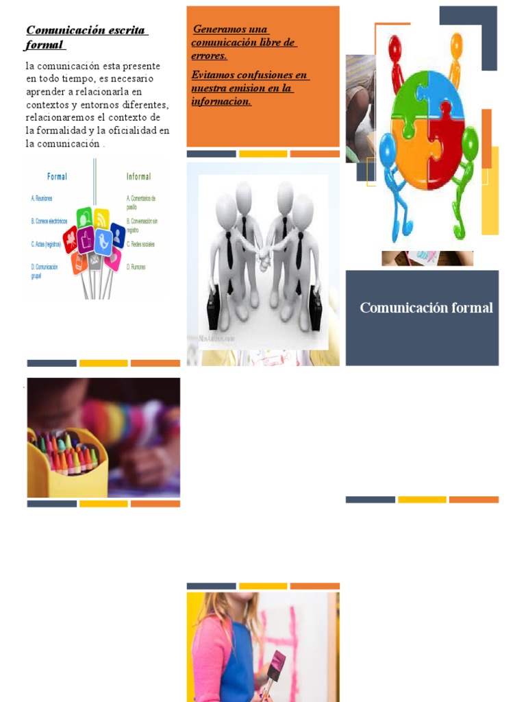 Comunicación Escrita Formal y Contextos | PDF