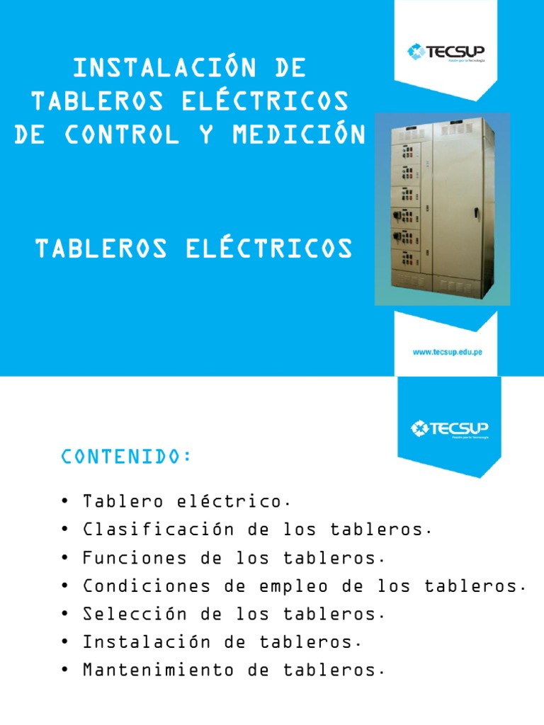 1 Tableros Electricos-1 | PDF
