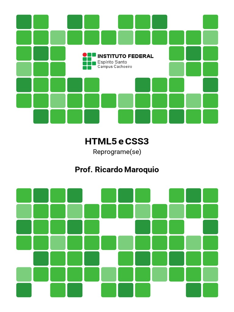 Apostila De Html5 E Css3 Pdf