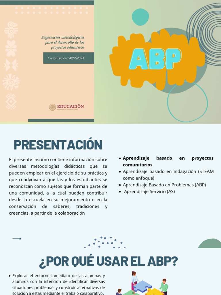 Aprendizaje Basado en Proyectos | Descargar gratis PDF | Aprendizaje | Aprendizaje en base a ...