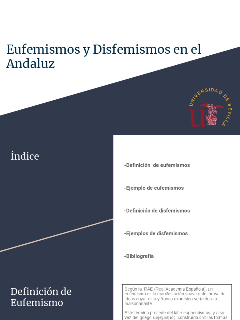 Eufemismos y Disfemismos Andaluces | PDF | Lingüística | Comunicación humana