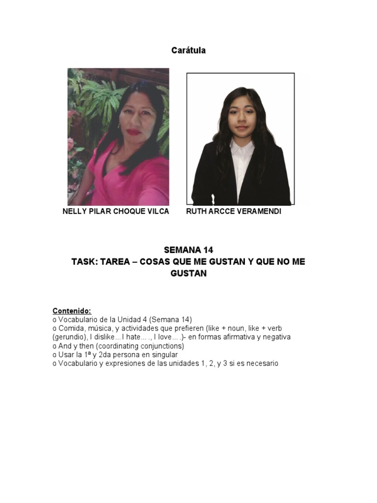 TASK 14 - Ruth Arcce | PDF