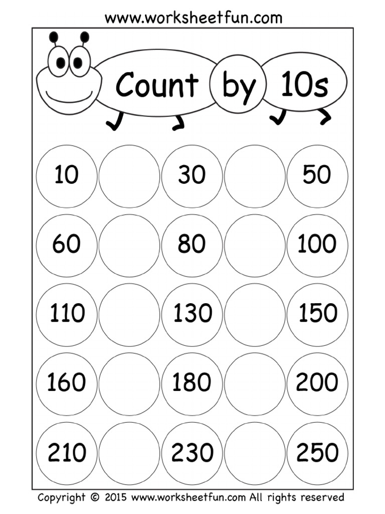 Counting by Tens | PDF