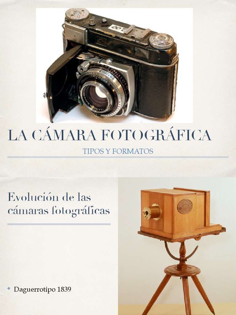Resumen Tipos de Cámara | PDF