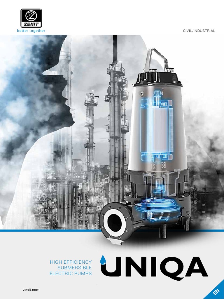 Zenit Uniqa Series Electric Submersible Pumps Catalogue en | PDF ...