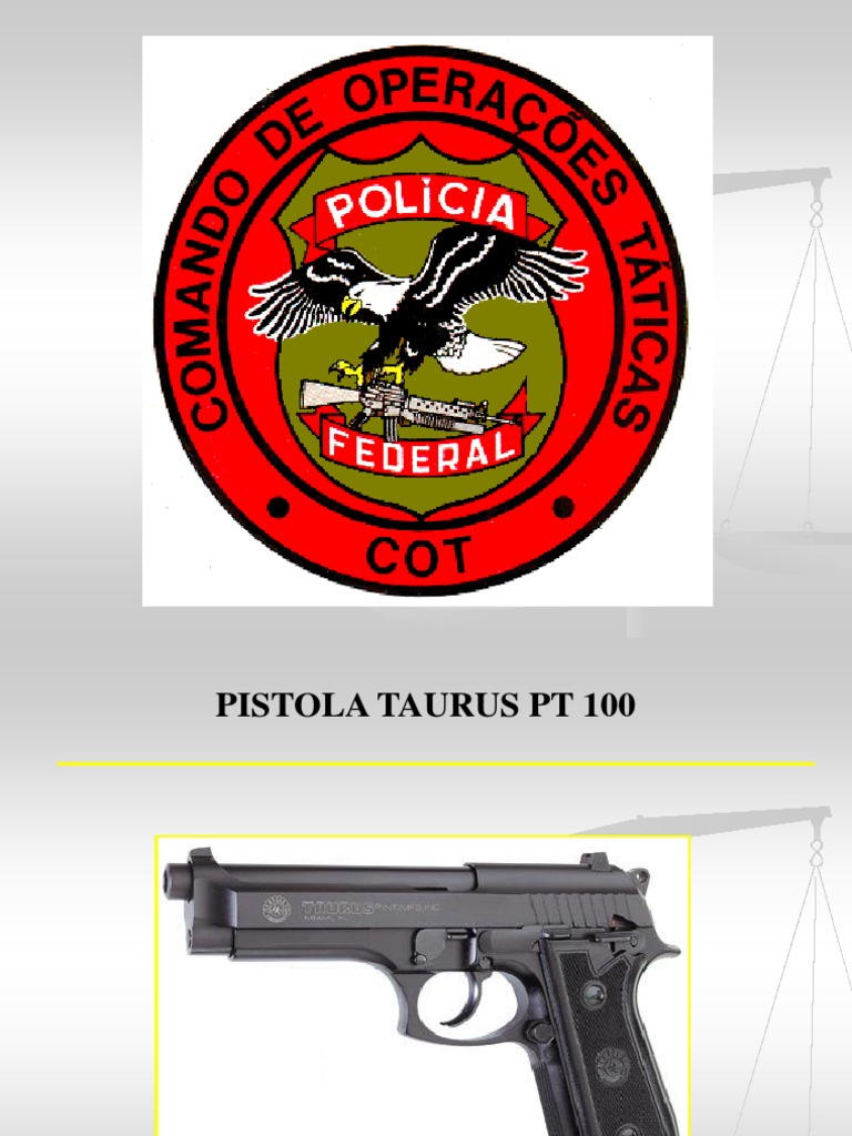 Taurus PT100 | PDF