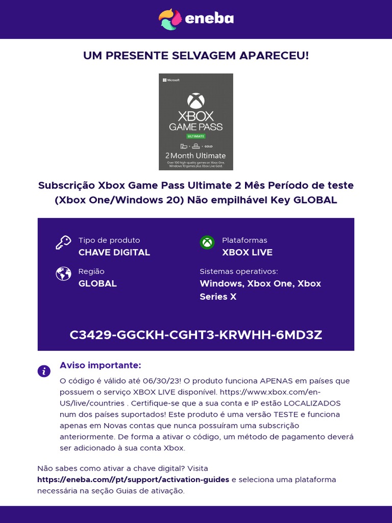 Recebe o Teu Produto - ENEBA | PDF