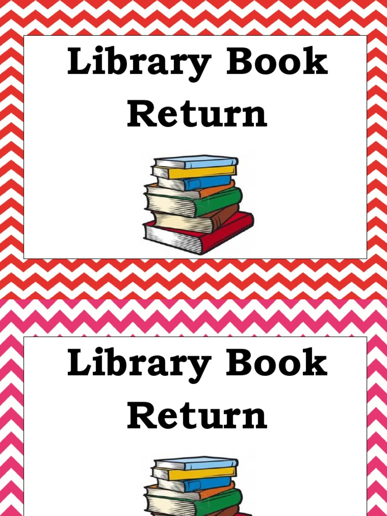 Chevron Library Book Return | PDF