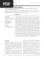 Burger-Allen Exercises | PDF | Vein | Circulatory System