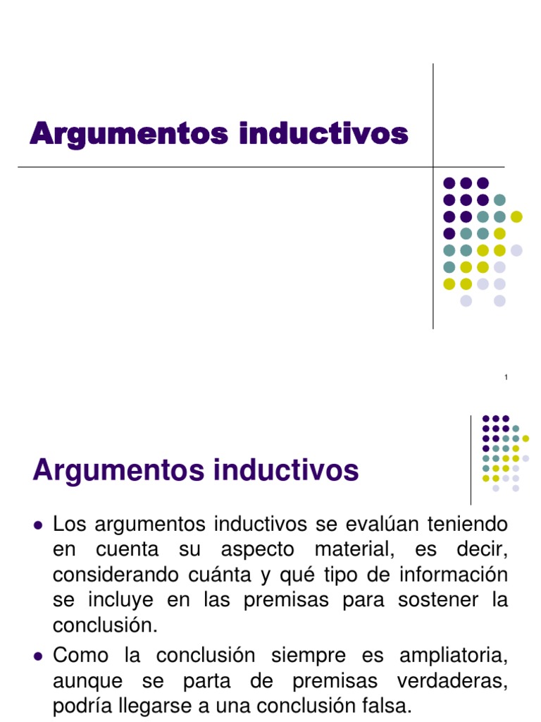 LLyA-Clase 16-Argumentos inductivos ejemplos y esquemas (MEI-MA) 2021 | PDF