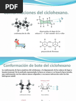 Conformaciones Del Ciclohexano | PDF | Chiralidad (Química) | Isómero