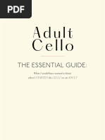 Essential Elements Cello PDF | PDF