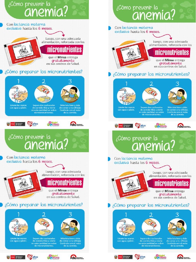 Anemia Prevencion | PDF