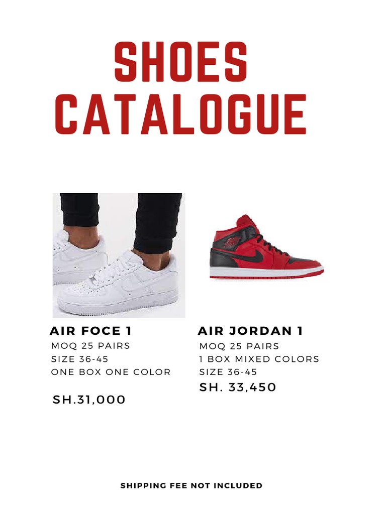 Jordan Shoes Wholesale Catalogue | PDF