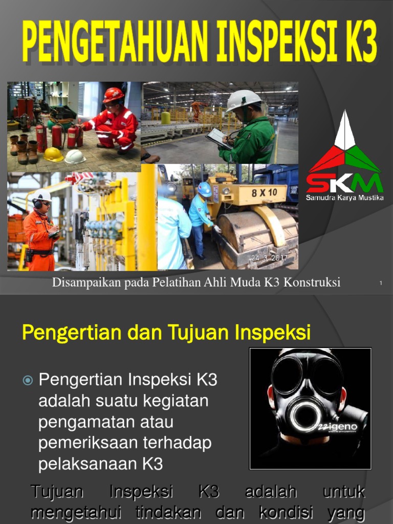 Pengetahuan Inspeksi K3 - SKM | PDF