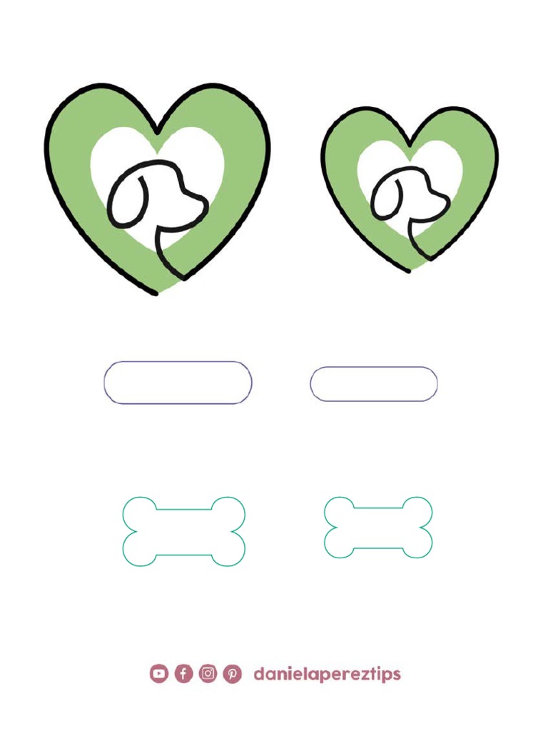 Plantilla Placas para Perros | PDF