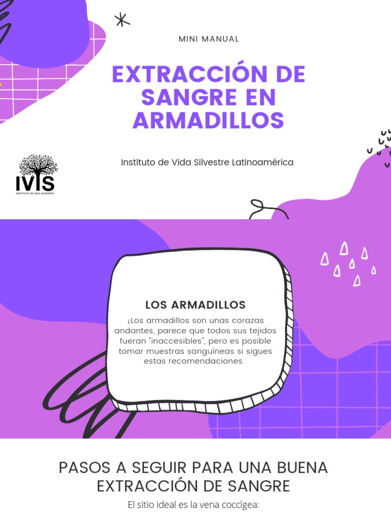 013-Extracción de Sangre en Armadillos | PDF