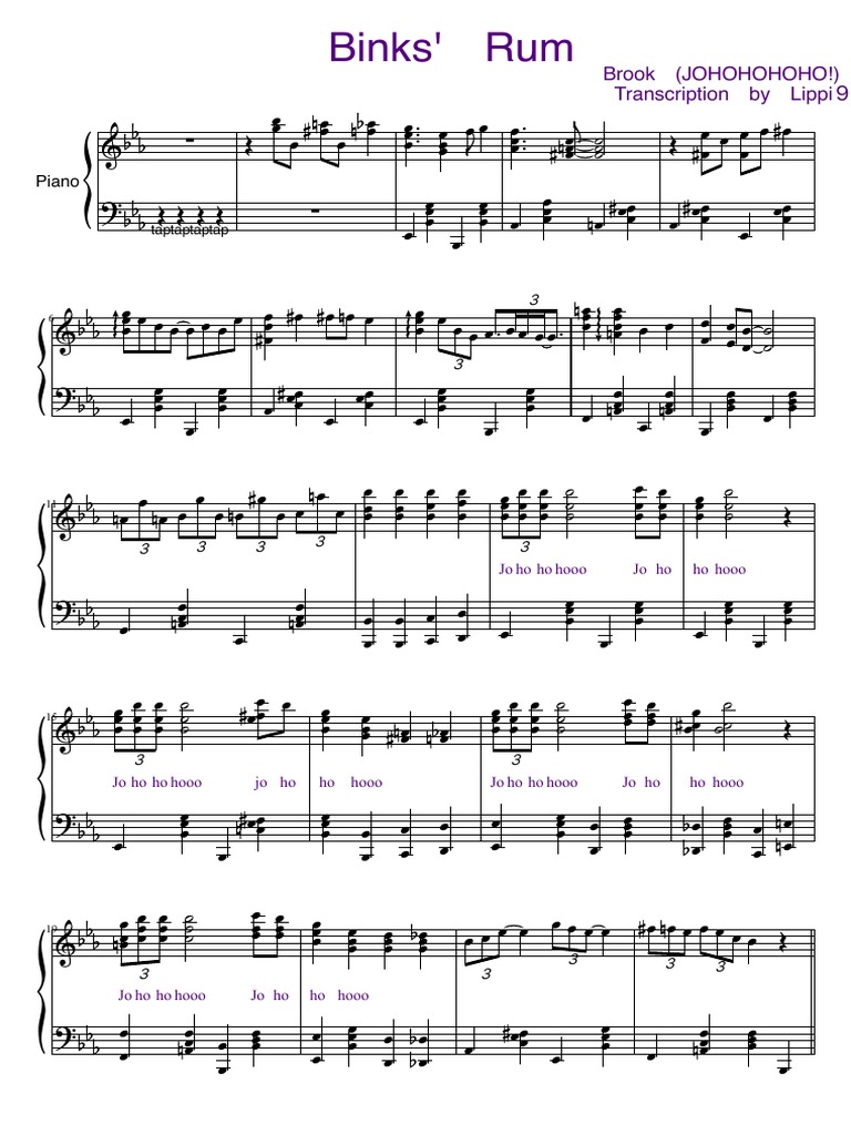 Binks Rum Binks Sake | PDF