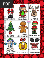 Christmas Spot It Game Vocab | PDF