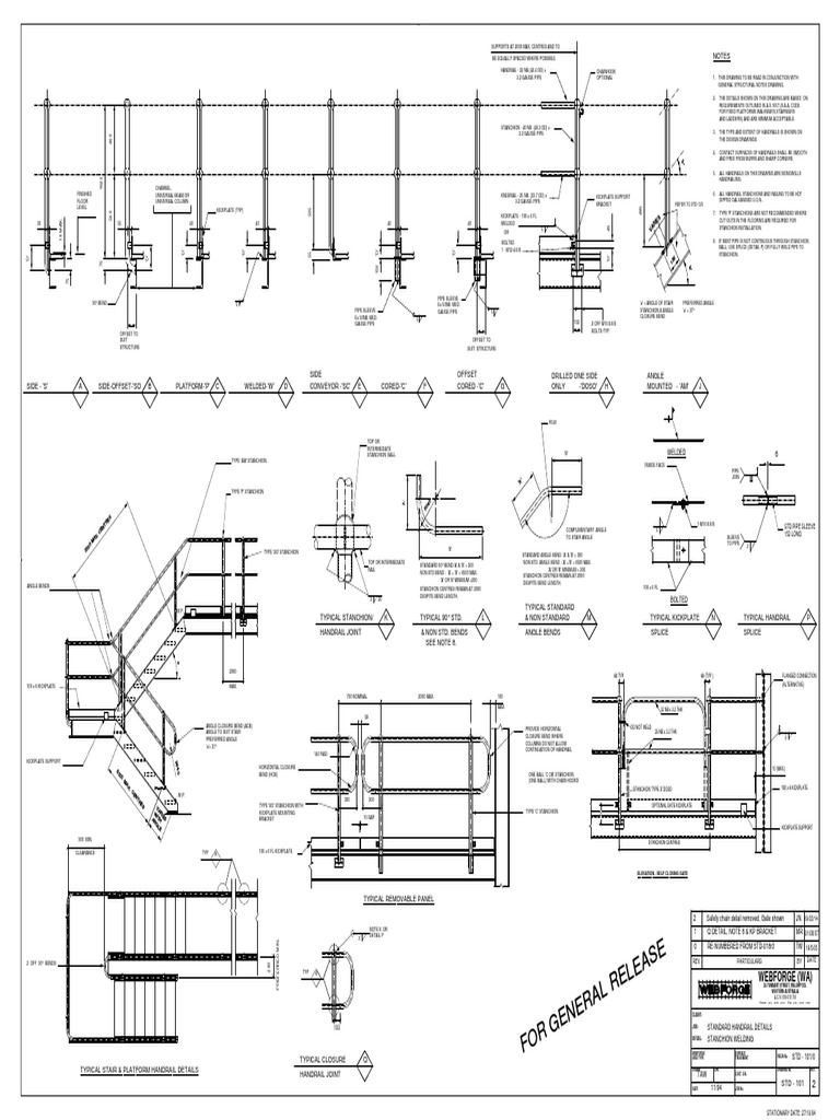 Standart Drawing For Grating | PDF