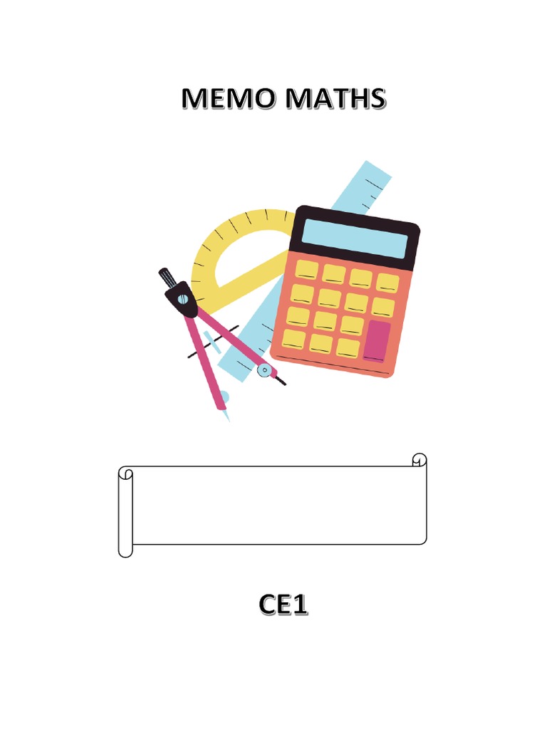 Mémo Maths CE1 | PDF
