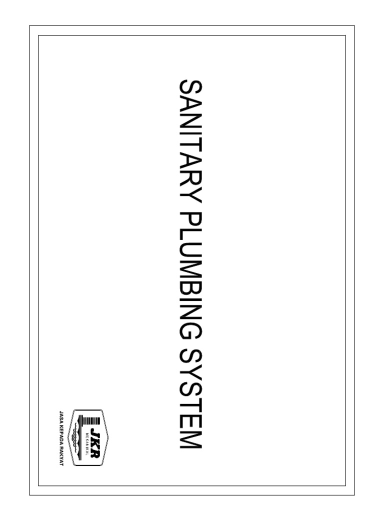 JKR Sanitary Standards | PDF