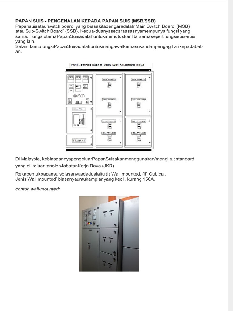 Dokumen - Tips - Papan Suis Switch Board | PDF