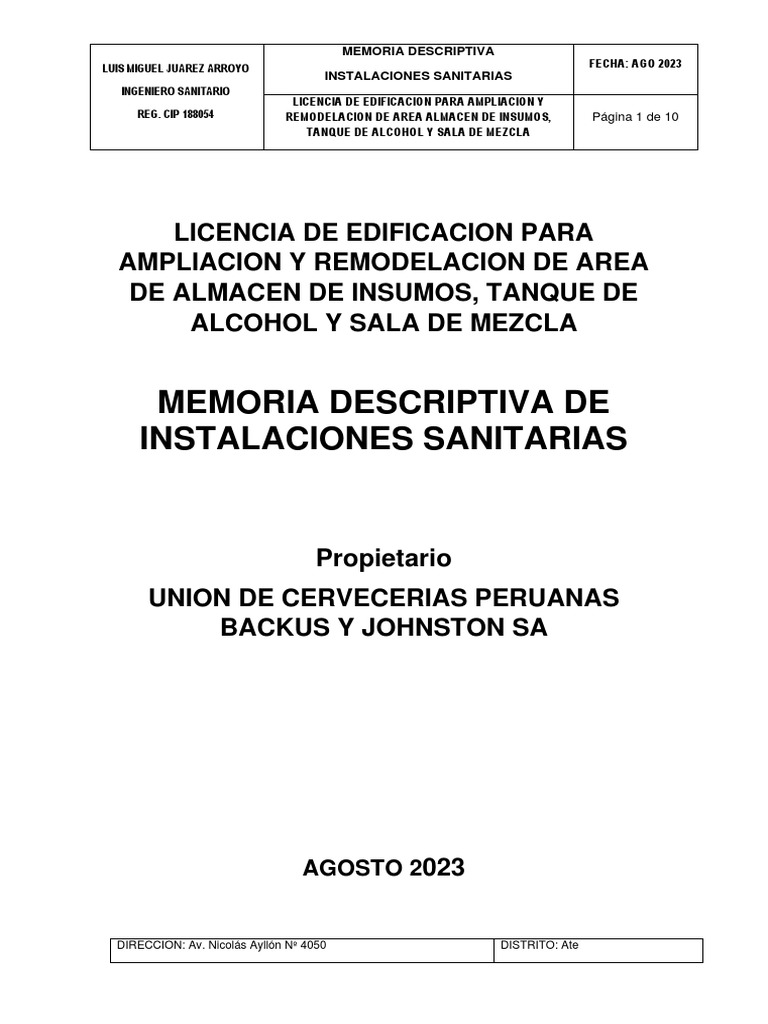 1.1. MD - IISS - Rev.01 | PDF | Home & Garden | Science & Mathematics