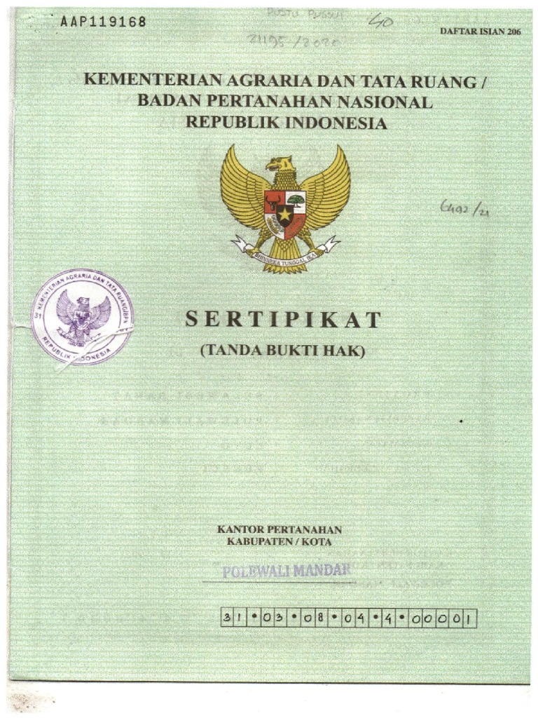 40. Sertifikat Pustu Pussui_opt | PDF