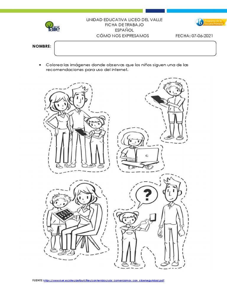 Ficha de Trabajo 31 Internet | PDF