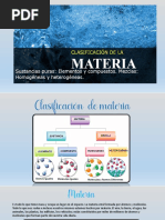 Composición y Clasificación de La Materia | PDF | Mezcla | Sustancias ...