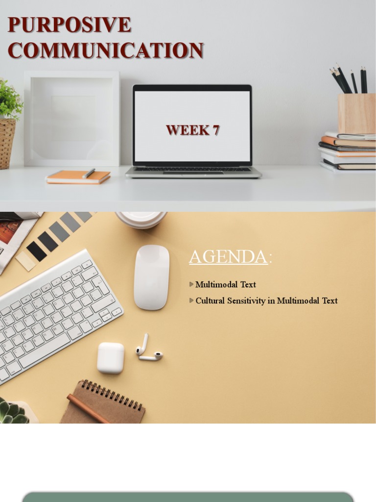 Purc111 Week 7 | PDF | Semiotics | Communication