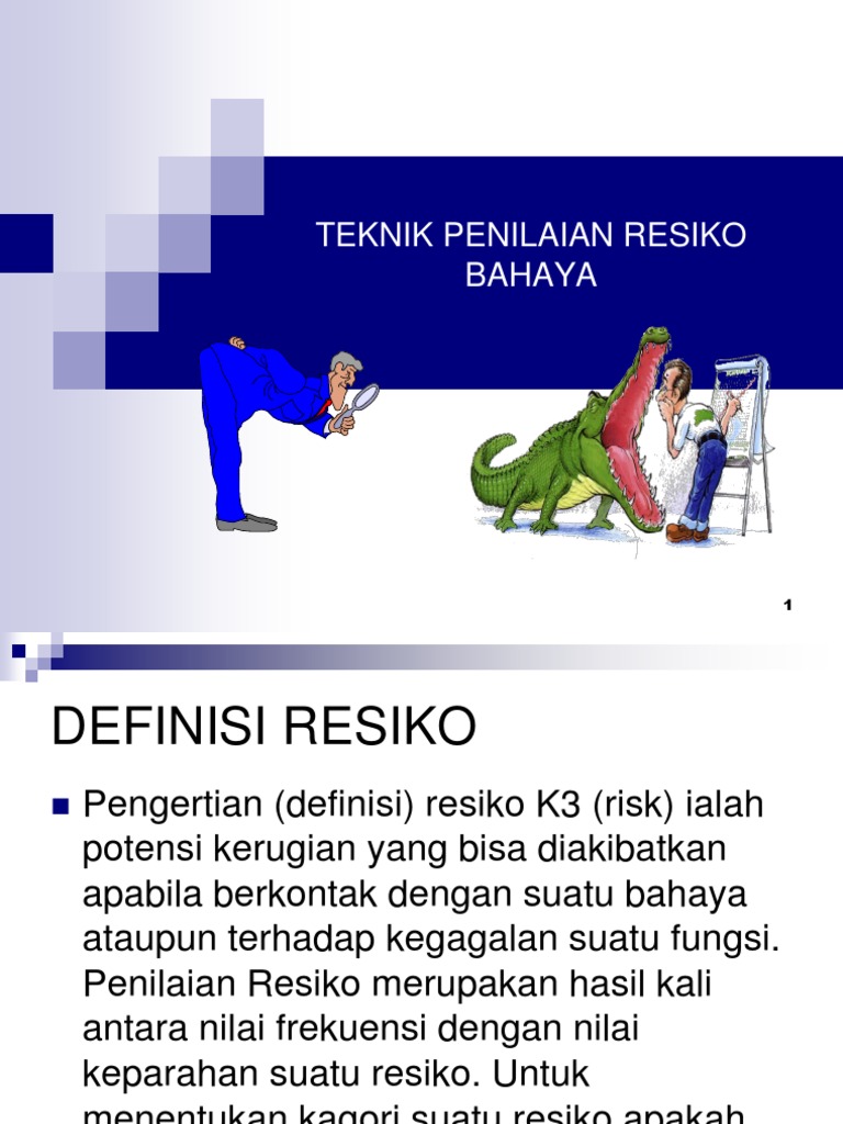 Penilaian Resiko & Identifikasi Bahaya | PDF