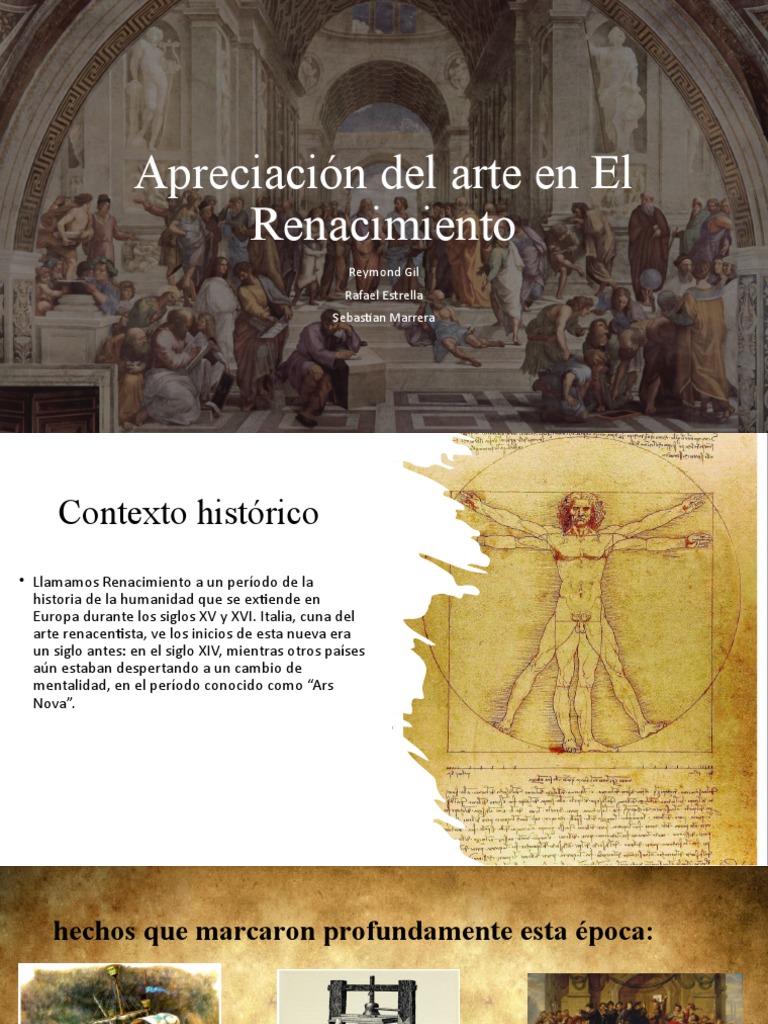 El Renacimiento | Descargar gratis PDF | Renacimiento | Miguel Ángel