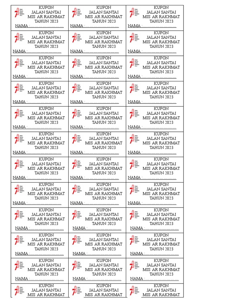 KUPON | PDF
