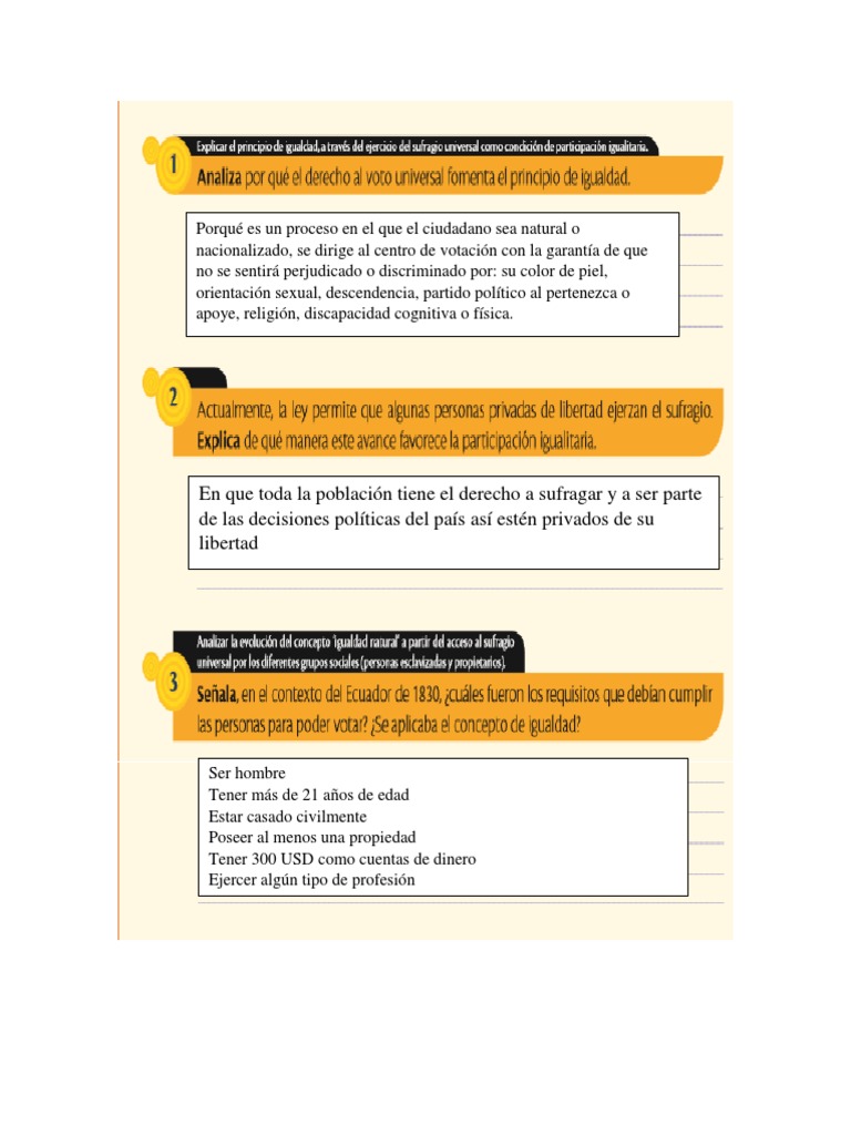 Principio de Igualdad Sufragio Universal........... | PDF