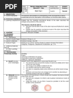 DLL - Science 9 - 2nd Quarter - Week 1 | PDF | Atomic Orbital | Electron